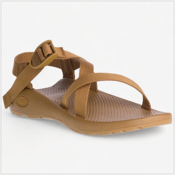 Chaco | Shoes | Chaco Z Classic Strap Monochrome Sandals Bone Brown ...